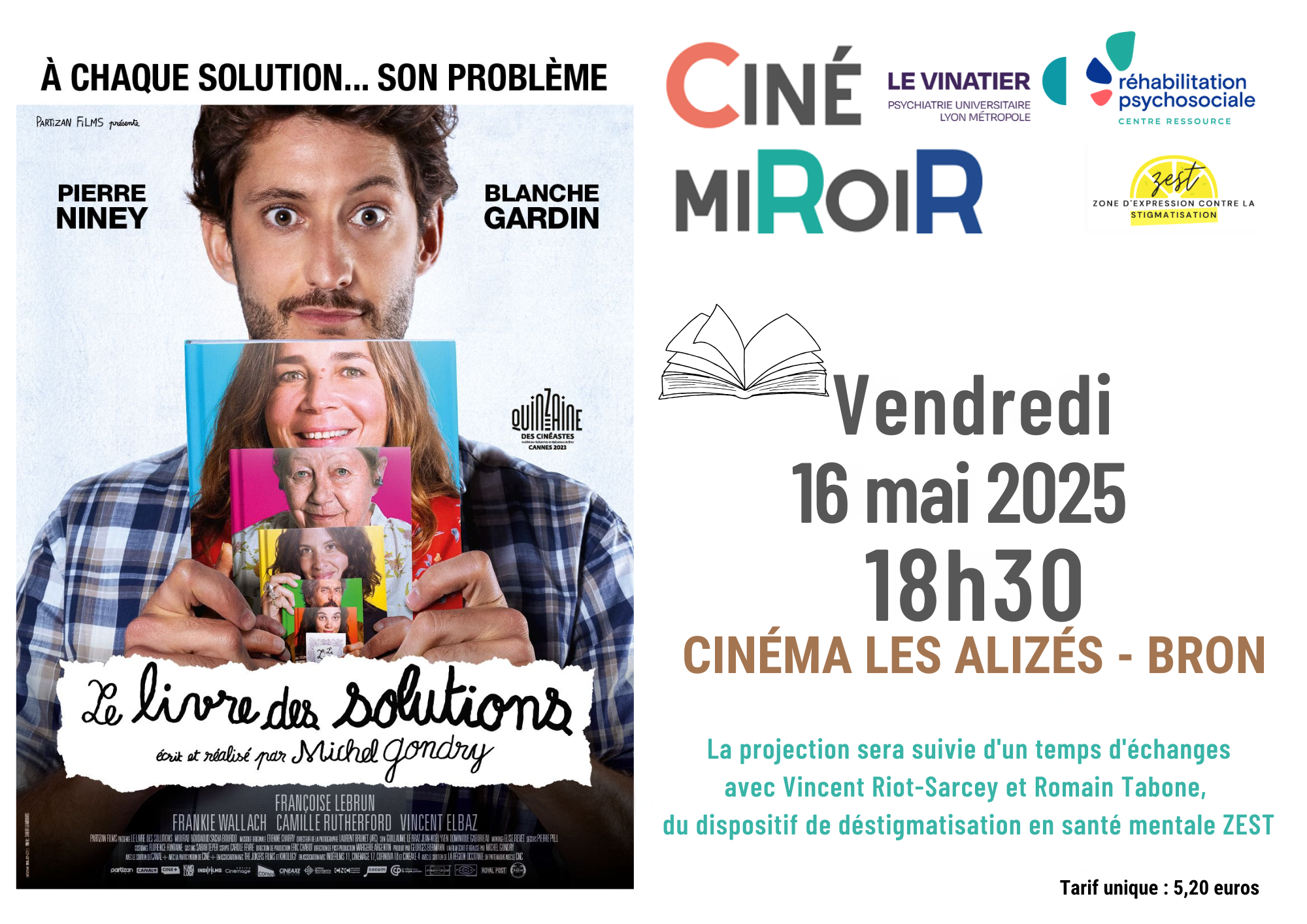 [Projection] Ciné miRoiR : "Le livre des solutions" au cinéma Les ...